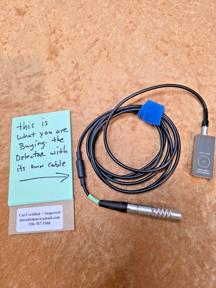 ACCU GOLD Low Dose Detector RADCAL Rapidose Raysafe Unfors meter fluke ...