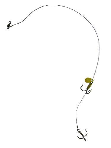 HT Dual Hook Quick Strike Rigs by Dozen 27 Test 6 Treble Hooks Qsr-6 ...