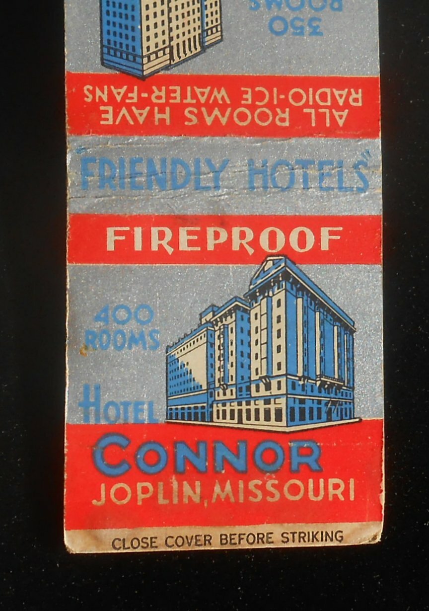 1930s Hotel Connor Allis Hotel Kansas' Tallest Building Wichita KS ...