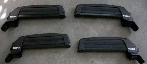 4 NEW Thule 5401 Snowcat Ski Snowboard Carrier Rooftop Rack Clamp ...