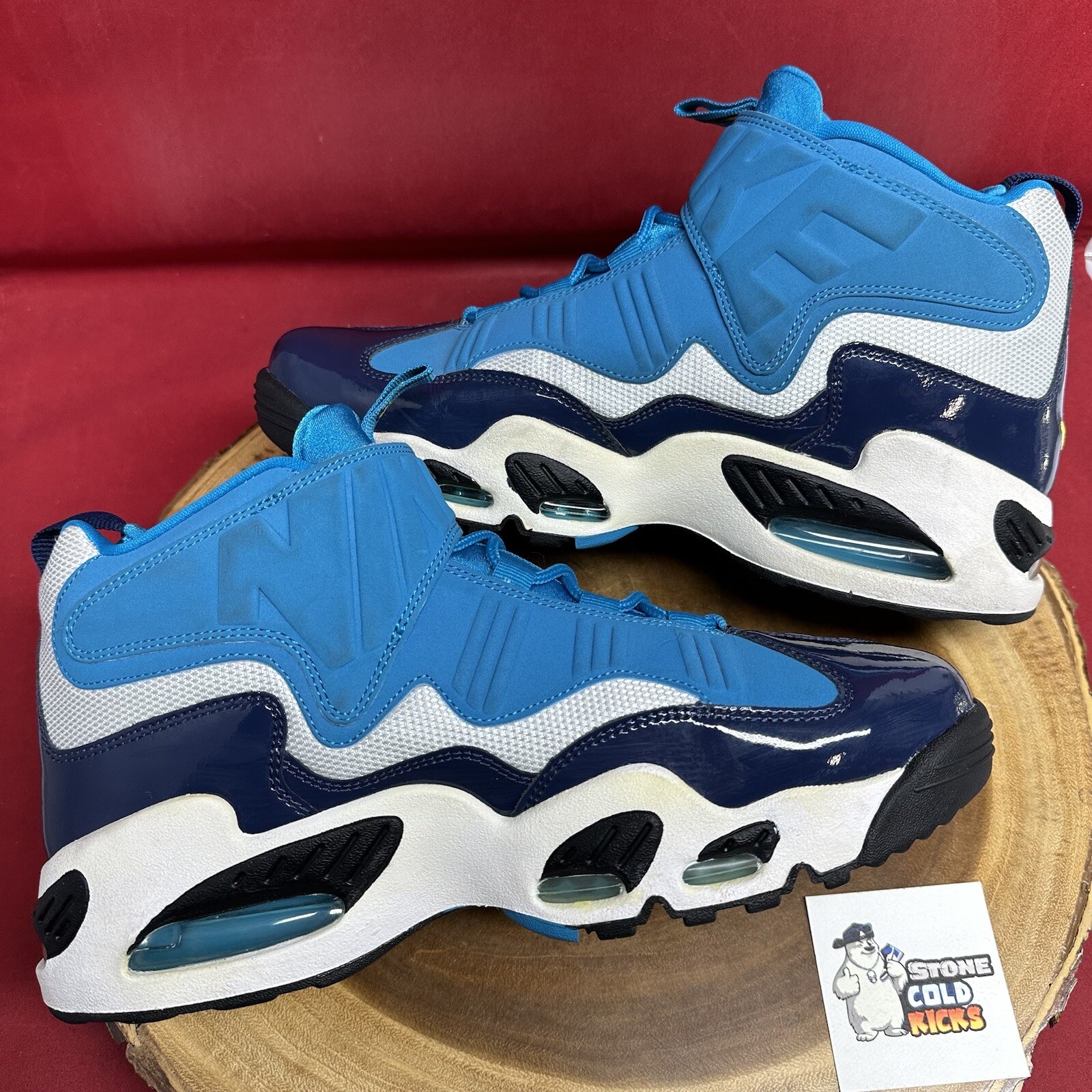 Nike Air Griffey Max 1 Pure Platinum Midnight Navy Si… - Gem