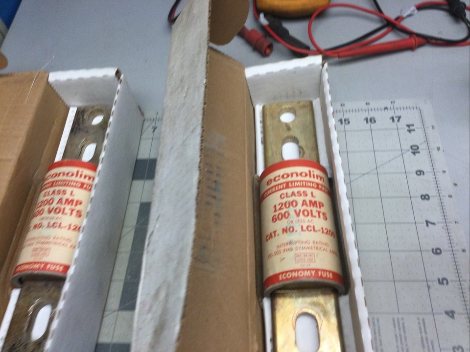 LOT OF 1 - LCL 1200 CLASS L FUSE 1200 AMP 600 VOLT - (CF4A) | eBay