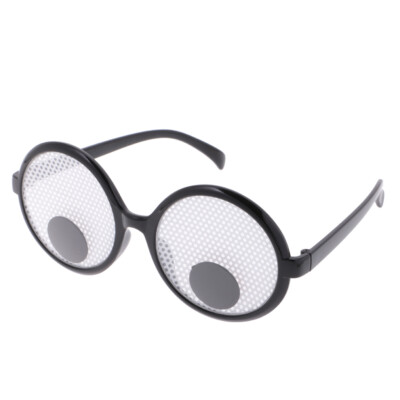Googly Eyes Funny Joke Glasses Fancy dress Party Novelty Moving Eyewear ...
