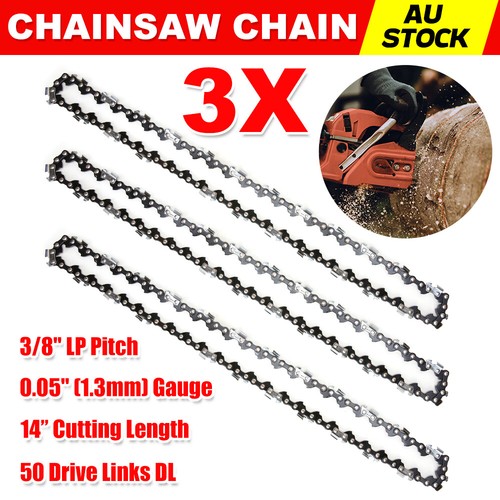 3pcs CHAINSAW CHAIN Replace FITS FOR 14" STIHL MS170 MS171 MS180C ...