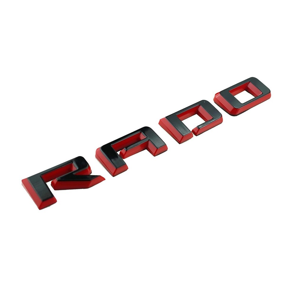4pack Redline Nameplate with Silverado LTZ Emblem Badge 86539786 For ...