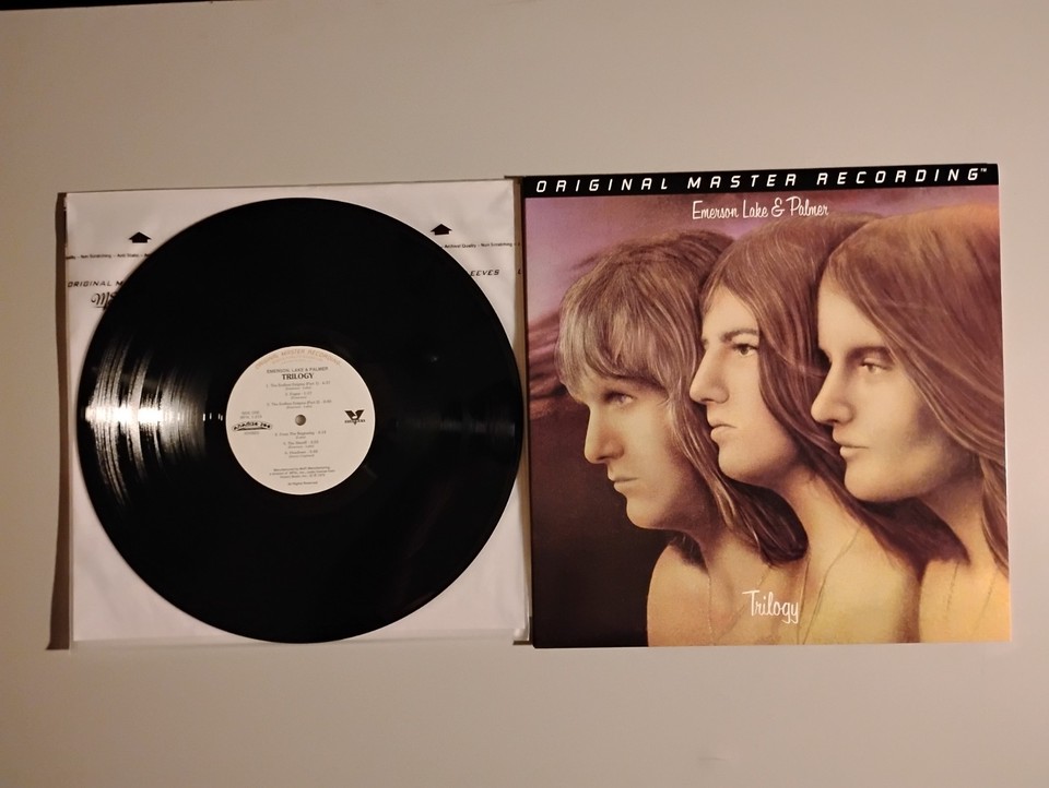 ELP Trilogy MFSL Original Master Recording Anadisc 200g VPI 3-step ...