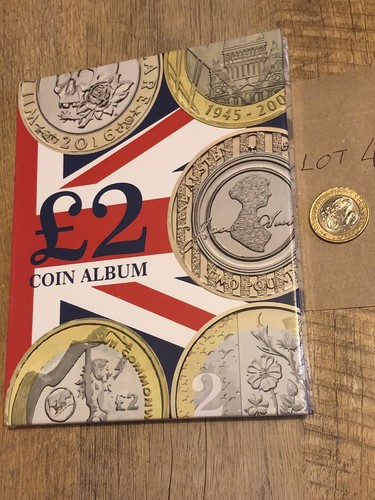 £2 BRITISH COIN HUNT COLLECTION & 1 COIN IN BRAND NEW ALBUM FOLDER ...