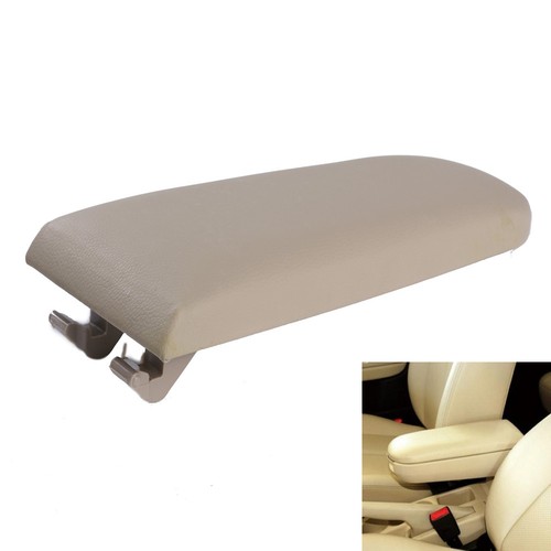 Beige Leather Center Armrest Cover Lid For VW Jetta Golf MK4 Beetle ...