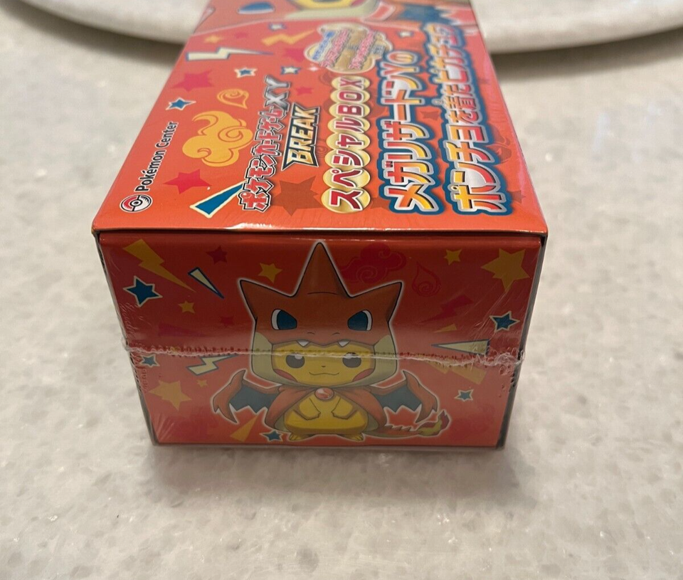 Pokemon Mega Charizard Poncho Pikachu Box Sealed NEW | eBay