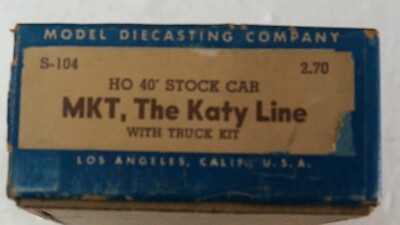 Roundhouse MKT Box Car kit with trucks in HO scale | eBay