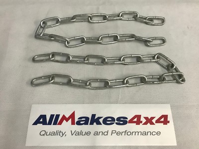 Allmakes 4x4 Land Rover Series 2, 2A &3 88 or 109 Tailgate Chains X2 ...