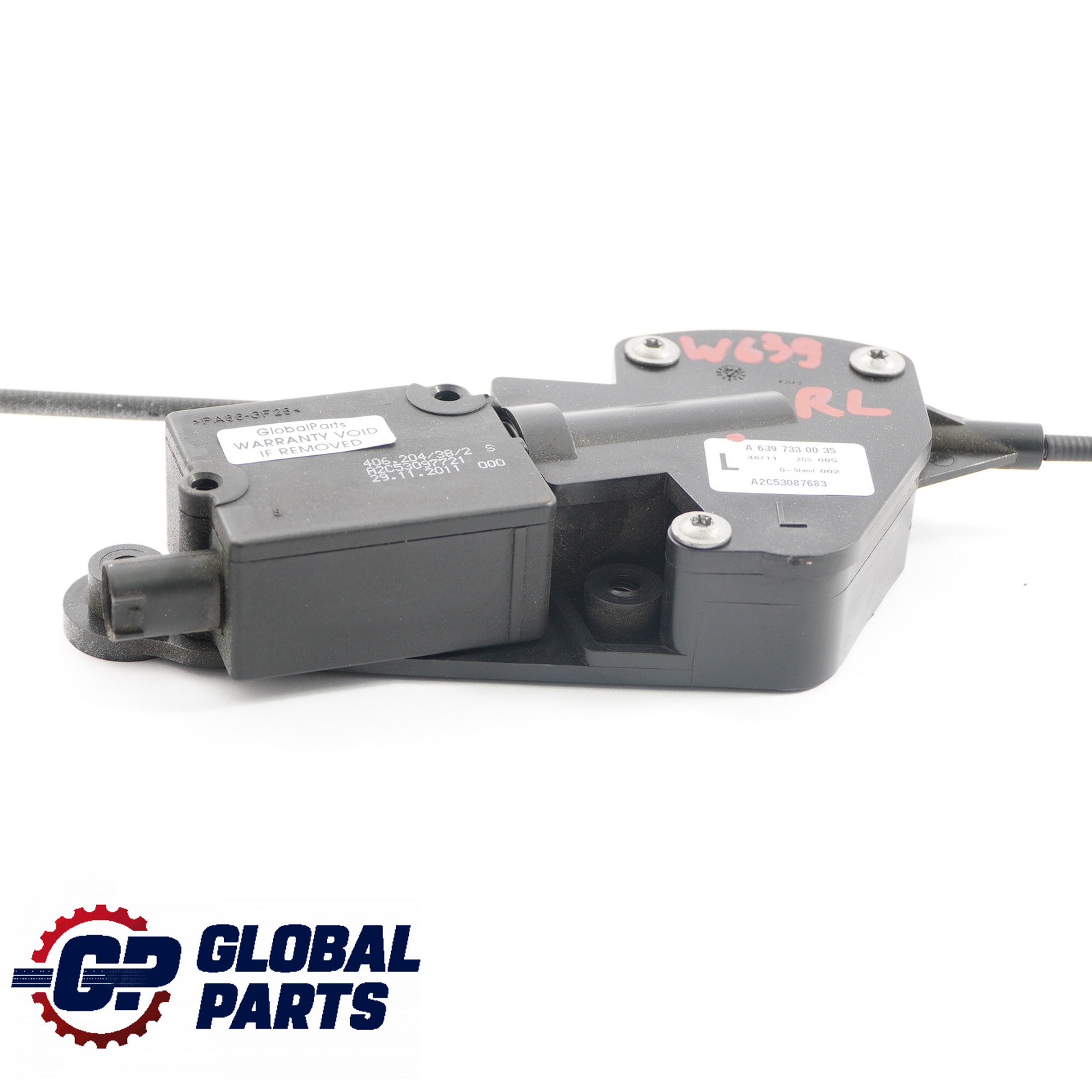 Mercedes W639 Sliding Door Lock Actuator Mechanism Rear Left N/S ...