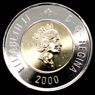 🇨🇦 RARE 2000W CANADA 2 DOLLARS UNCIRCULATED FROM MINT SET | eBay