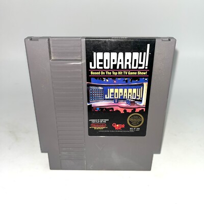 Jeopardy NES (Nintendo Entertainment System, 1988) 43948008769 | eBay