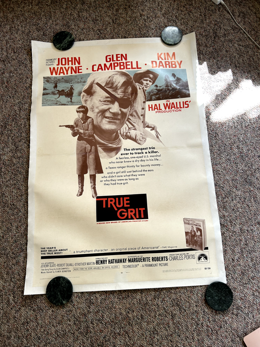 True Grit Movie Poster 1969 YESASIA: Image Gallery True Grit (1969)