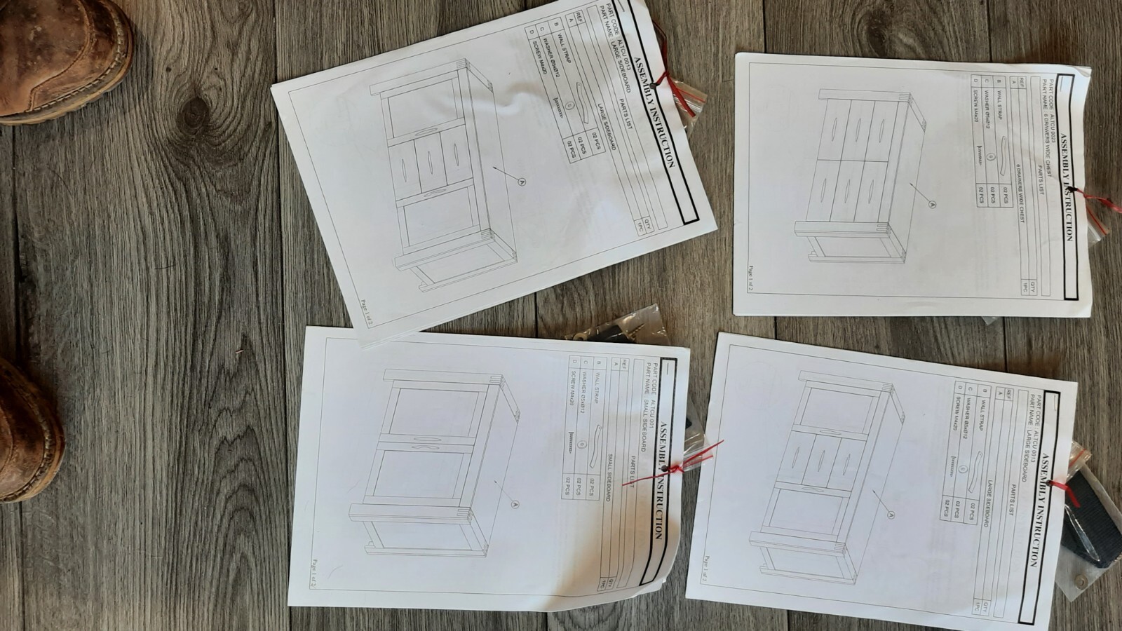 Oak Furniture Land Alto range solid wood Large sideboard ALTCU013 B ...