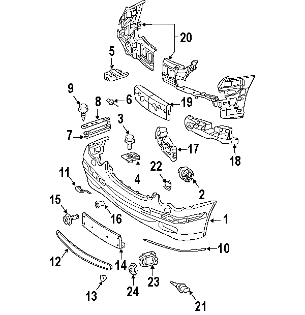 Mercedes-Benz 0039909497 Genuine OEM Bumper Cover Rivet Qty 16 for sale ...