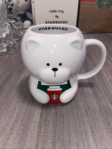 Starbucks Exclusive RARE Bearista Christmas Bear Ceramic 12oz Mug 2025 ...