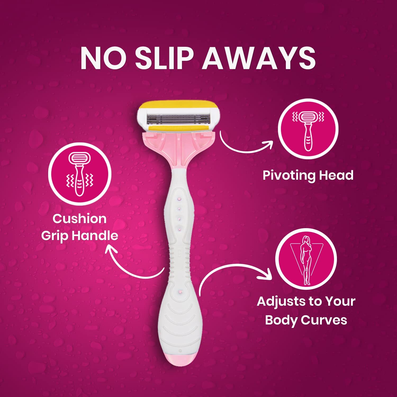 Paree Prima Reusable Full Body Razors With 4 blade, Pack Of 1 Pieces | eBay