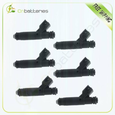 6 Fuel Injectors For Ford Taurus Ranger Mercury Sable 3.0L 2001 2002 ...