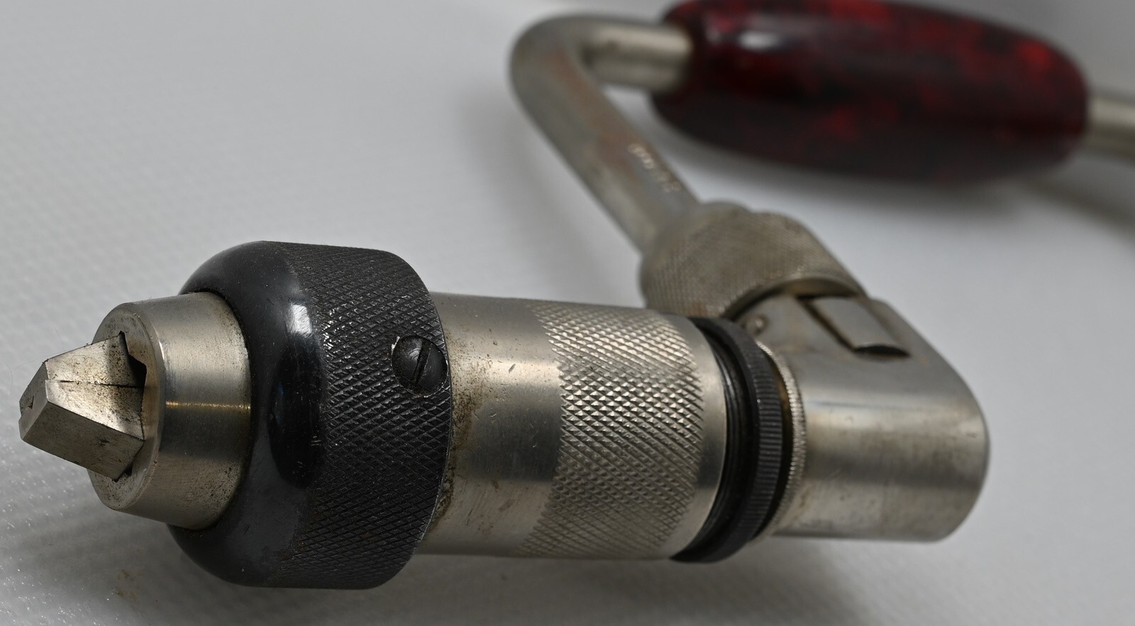 Vintage 10" PEXTO No. 8010E Heavy Duty Ratcheting Bit Brace (INV Ø339 ...