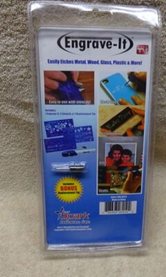 * SPARK INNOVATIONS - ENGRAVER - AS SEEN ON TV - New, UNUSED and ...