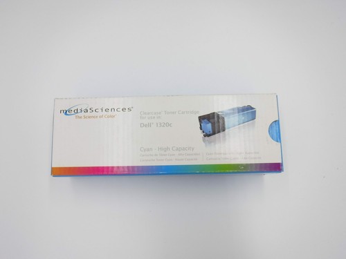 Media Sciences Cyan High Capacity Toner Dell 1320C genuine oem sealed ...