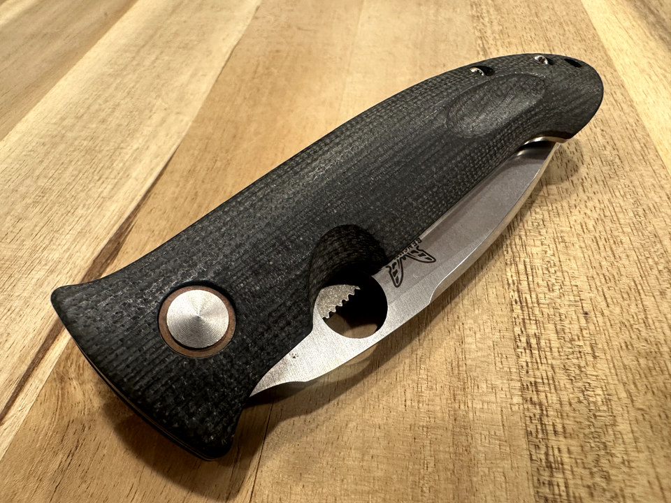 Benchmade Mini-Dejavoo 745 Bob Lum Satin 3.23" S30V Plain Edge Liner ...