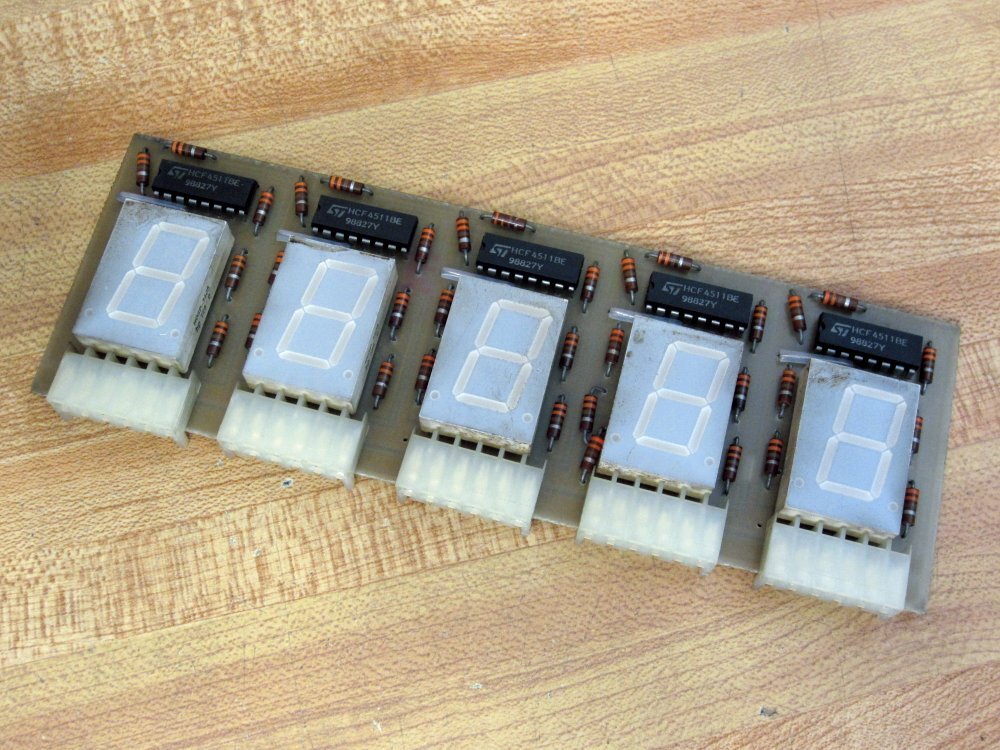 MSD 14351 5-Digit Numeric Display Board 14351A.2-1 | eBay