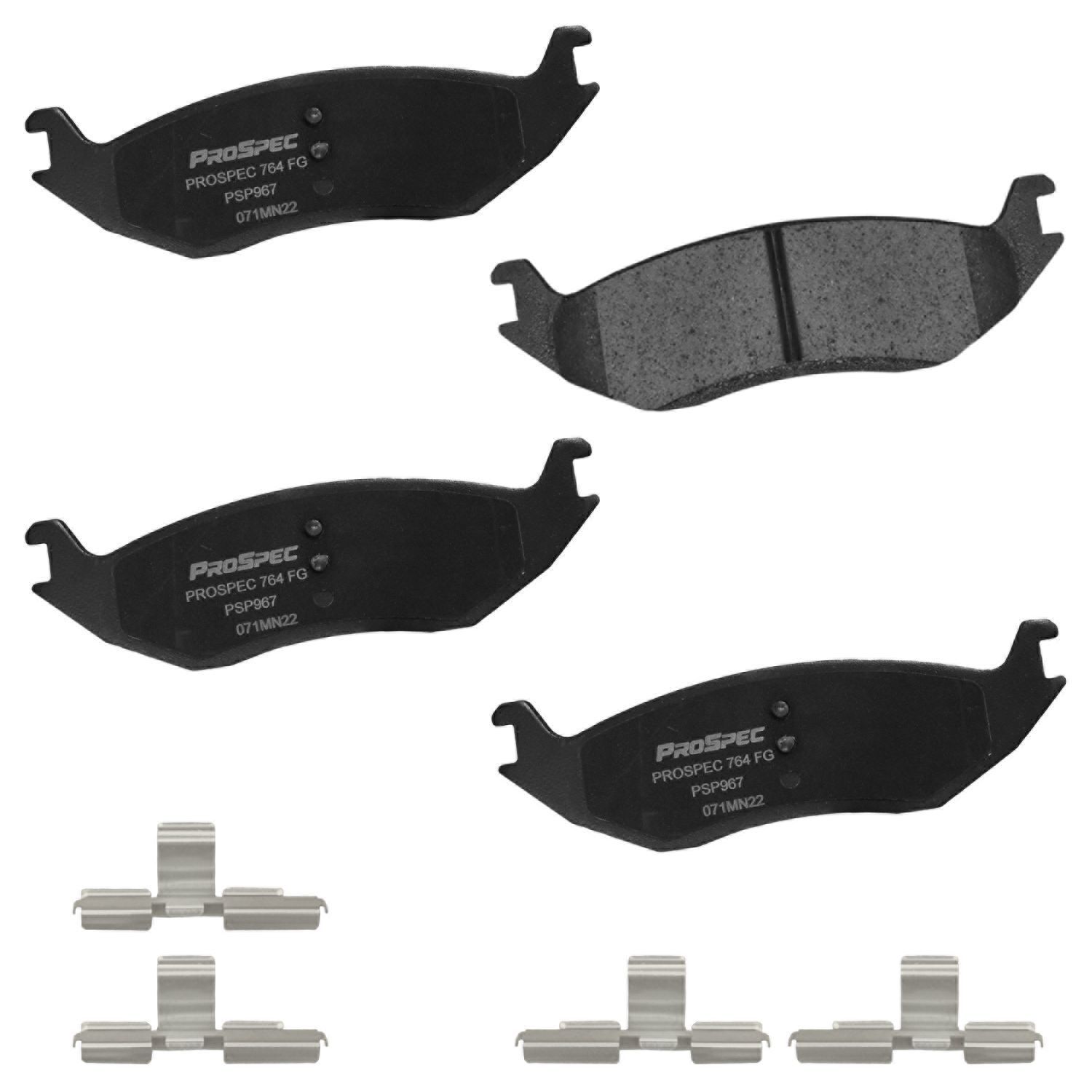 Disc Brake Pad Set-+ Ceramic PROSPEC PSP967 for sale online | eBay