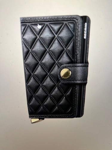 Secrid - Mini Wallet - Emboss Diamond - Black | eBay