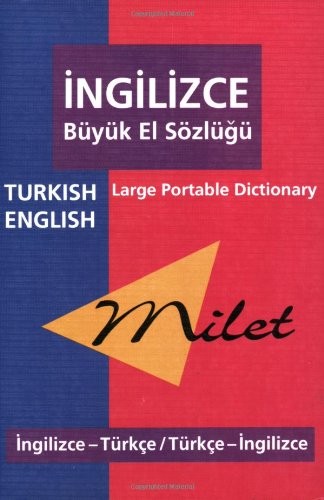 MILET LARGE PORTABLE DICTIONARY (ENGLISHTURKISH & By Ali Bayram ...