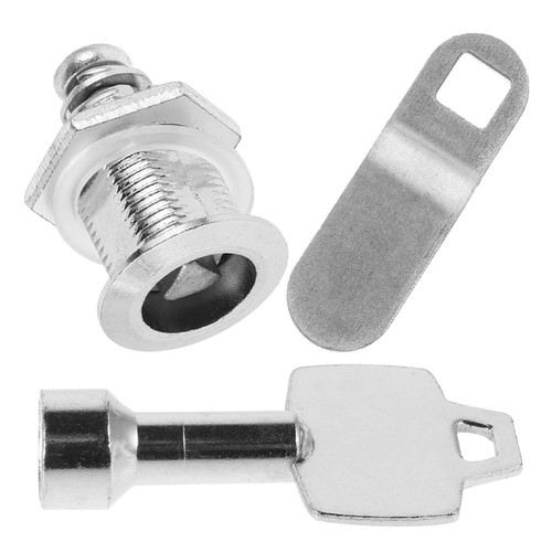 Trash Can Lock Key Waste Bin Security Trashcan Triangle for Garbage | eBay