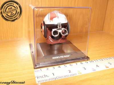 ANAKIN'S POD RACER SKYWALKER STAR WARS HELMET CASCO CASQUE 1/5 MINT ...