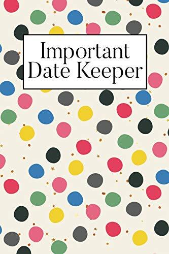 Important Date Keeper: Dots, Publishing New 9781731492500 Fast Free ...