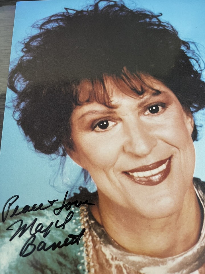 MAJEL BARRETT RODDENBERRY HAND SIGNED AUTOGRAPHED STAR TREK BECKETT BAS ...