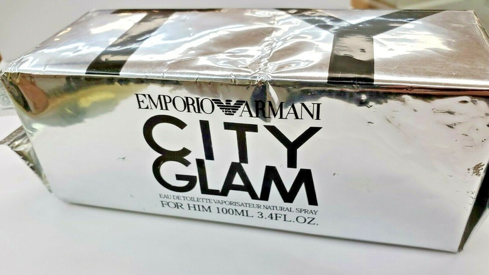 CITY GLAM BY EMPORIO ARMANI FOR HIM 3.4 OZ. EAU DE TOILETTE SPRAY | eBay