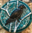 (2) Raven Medallions "I am Fearless" Raku Pottery NEW | eBay