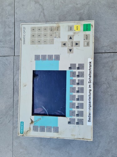 Siemens Panel OP27 Color 6AV3627-1LK00-1AX0 | eBay