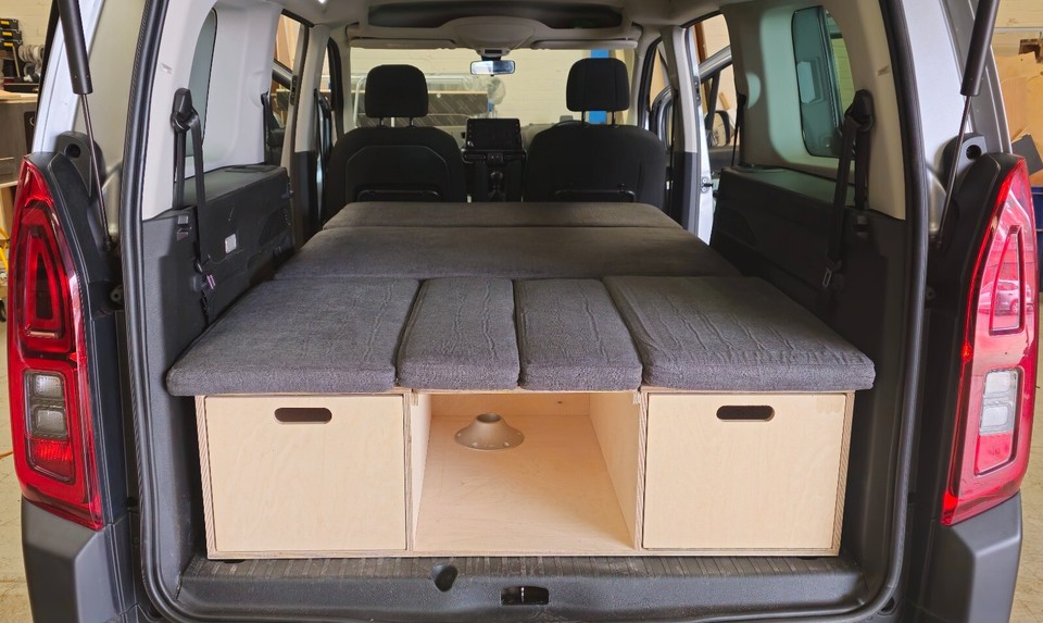 New Model Camper Boot Pod Mk3 2018 on Berlingo - Rifter - Combo XL with ...