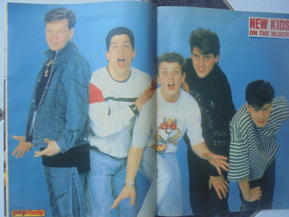 Pop Rocky 8/1990 TB:Tom Cruise/David Hasselhoff/New Kids on the Block ...