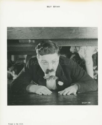 BILLY BEVAN 30 YEARS OF FUN 1963 PHOTO ORIGINAL #10 SILENT ERA CINEMA ...