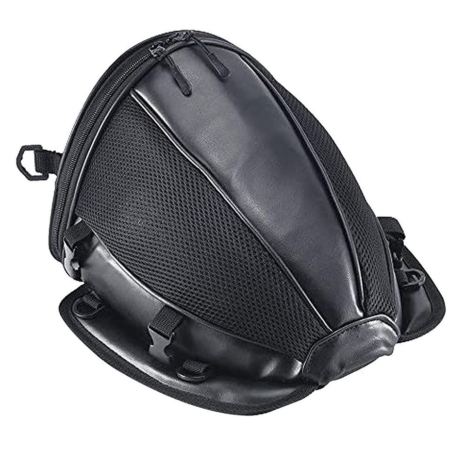 Extended Motorcycle Tail Bag Rear Back Seat Pack Hand Carry Luggage ...