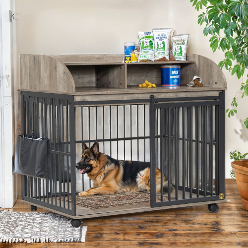 The Wooden Kennel Kennel Is Suitable For Large Medium-sized Dogs | eBay