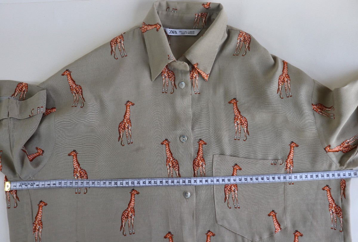Giraffe Blouse Zara
