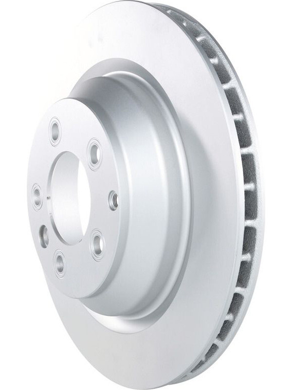 Bosch Brake Rotor (Single) Rear fits Porsche Cayenne 4.2 92A S Diesel ...