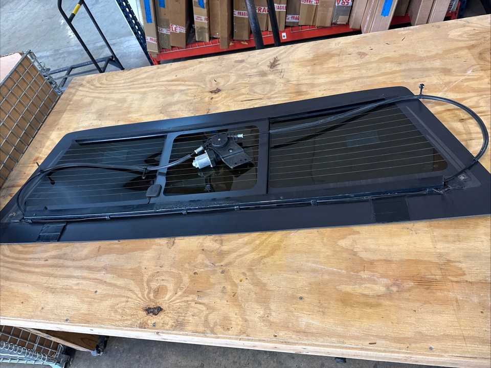 17-19 Ford F-Series F250-F750 Heated Rear Power Slider Back Glass ...