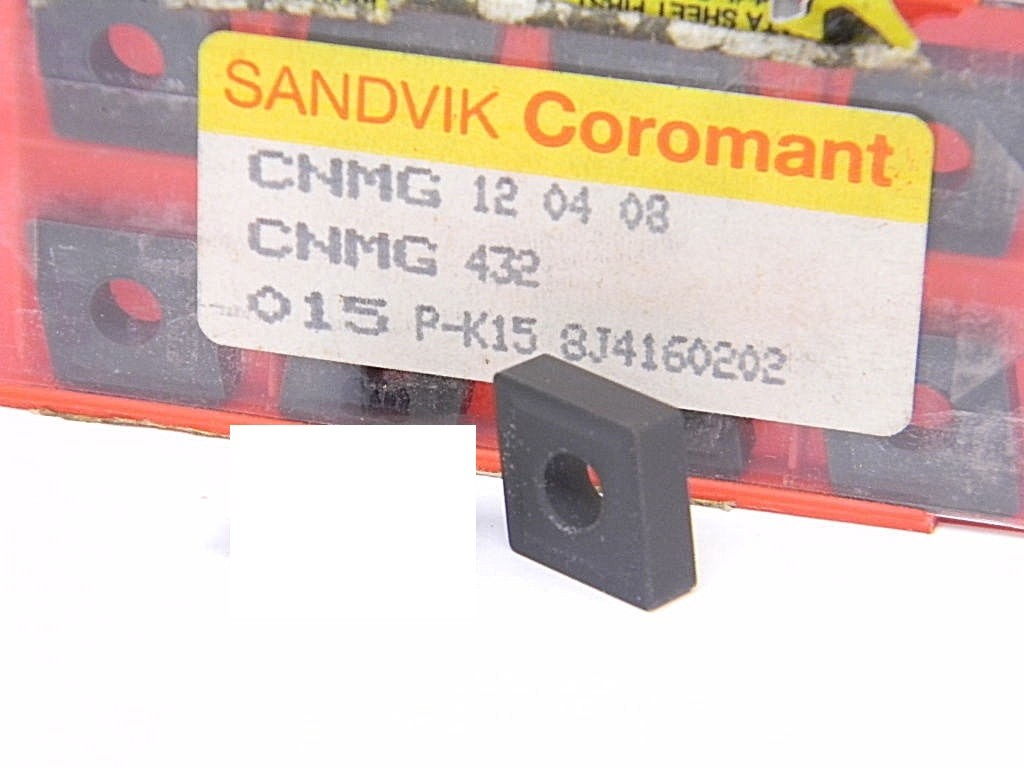 Last NEW 9PCS. SANDVIK CNMG 432 GRADE: 015 CARBIDE INSERTS 120408 | eBay