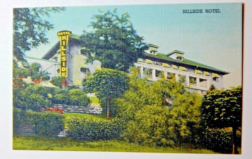Vintage 1940s Hillside Hotel Madison IN Indiana Postcard | eBay