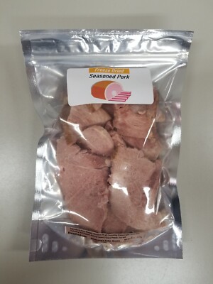 FRESH Freeze Dried Sliced Pork Ham Camping Hiking Survival Storage Food ...